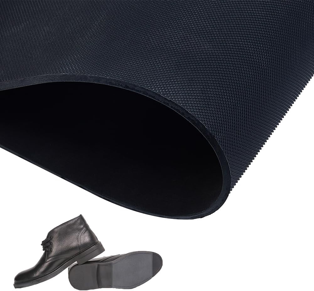 DIY Sole Protector Pads Thickness Shoe Sole Repair Rubber Soling Sheet ...