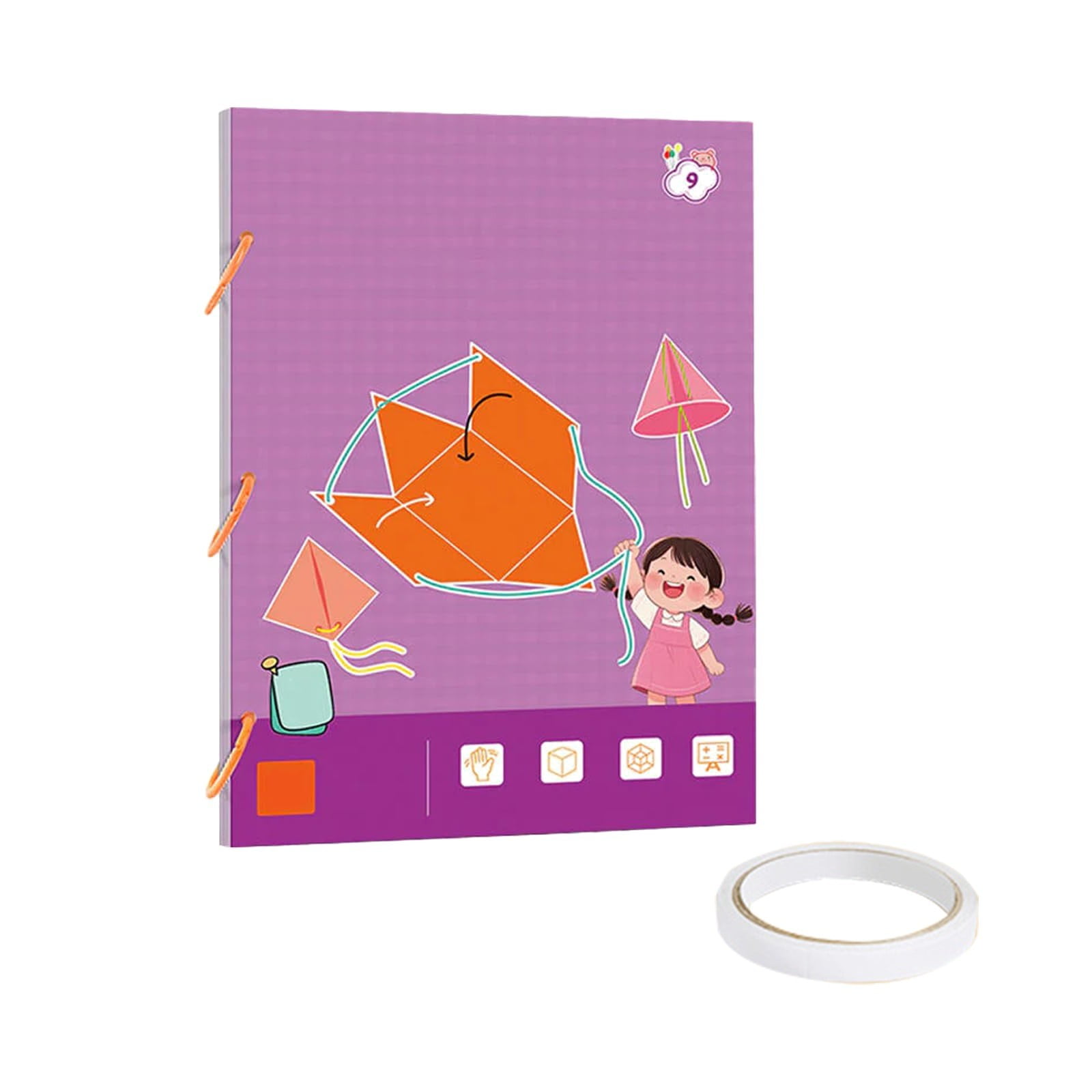 DIY Solid Geometry Book, Spatial Thinking Training Game for Children ...