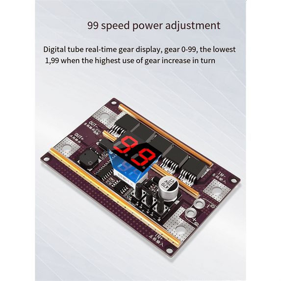 DIY Spot Welder Spot Welding Machine Control Board 99 Gear Adjustable ...
