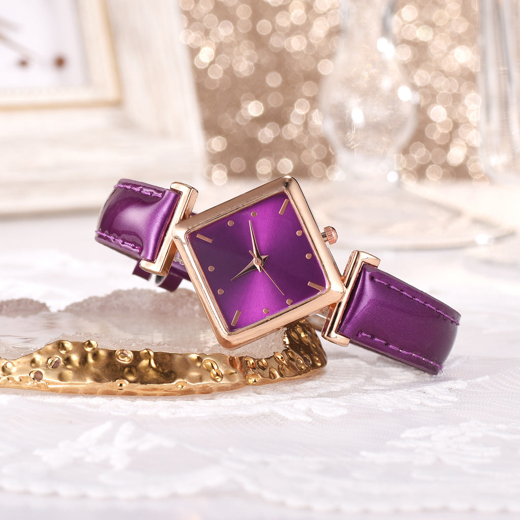 DIY Square Quartz Watch Kit: Customizable Diamond Craft Project ...