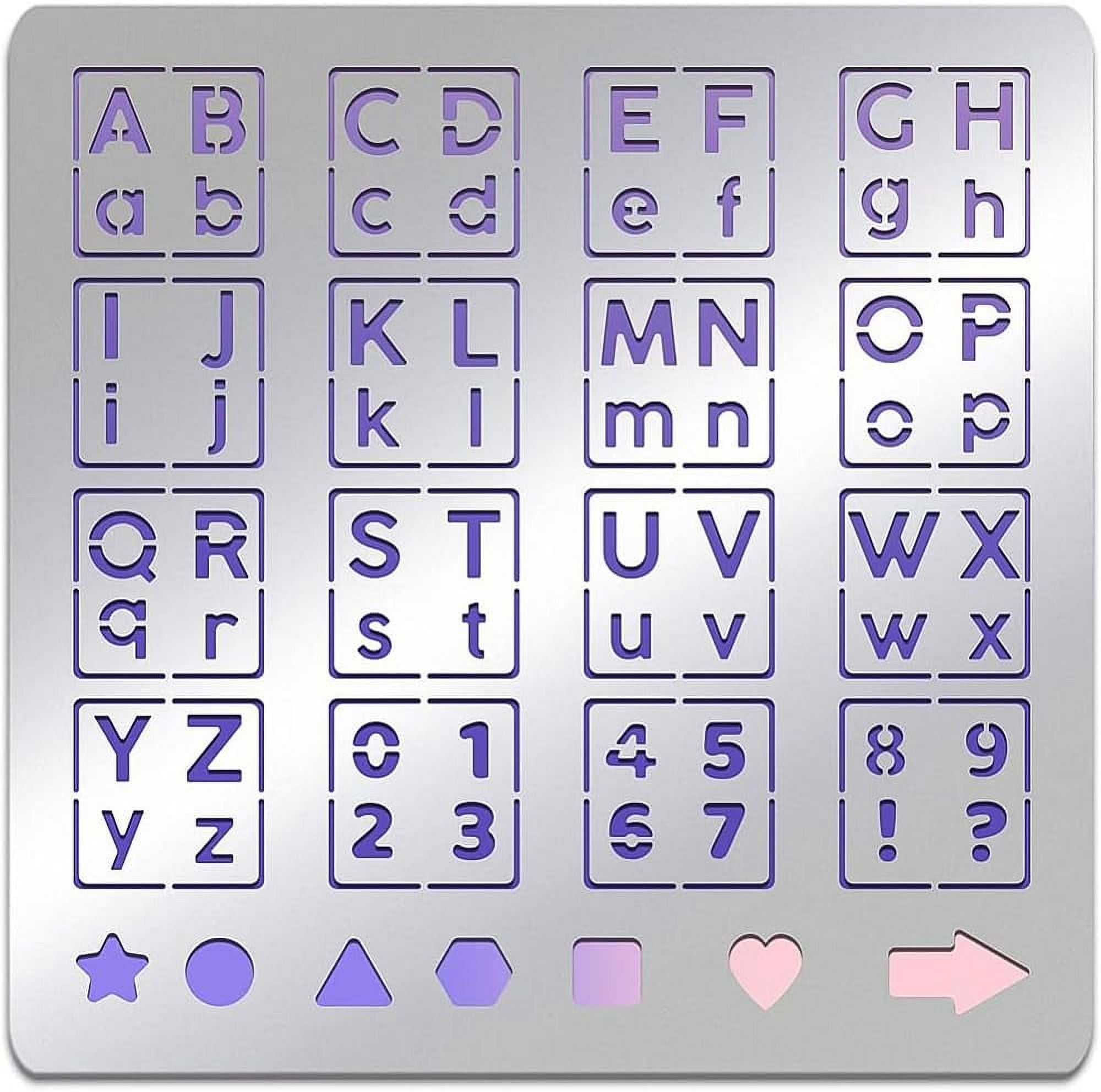 DIY Stainless Steel Stencil Template 6x6 Inch Symbol Metal Journal ...