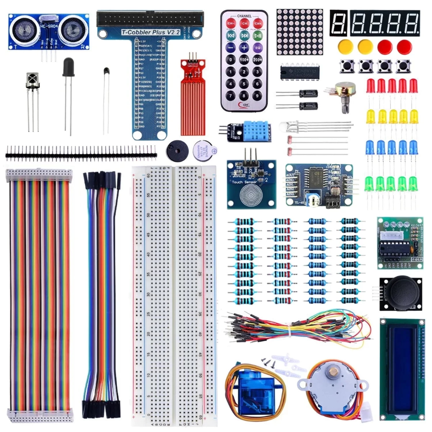 DIY Starter Kit for Raspberry Pi + Arduino - Walmart.com