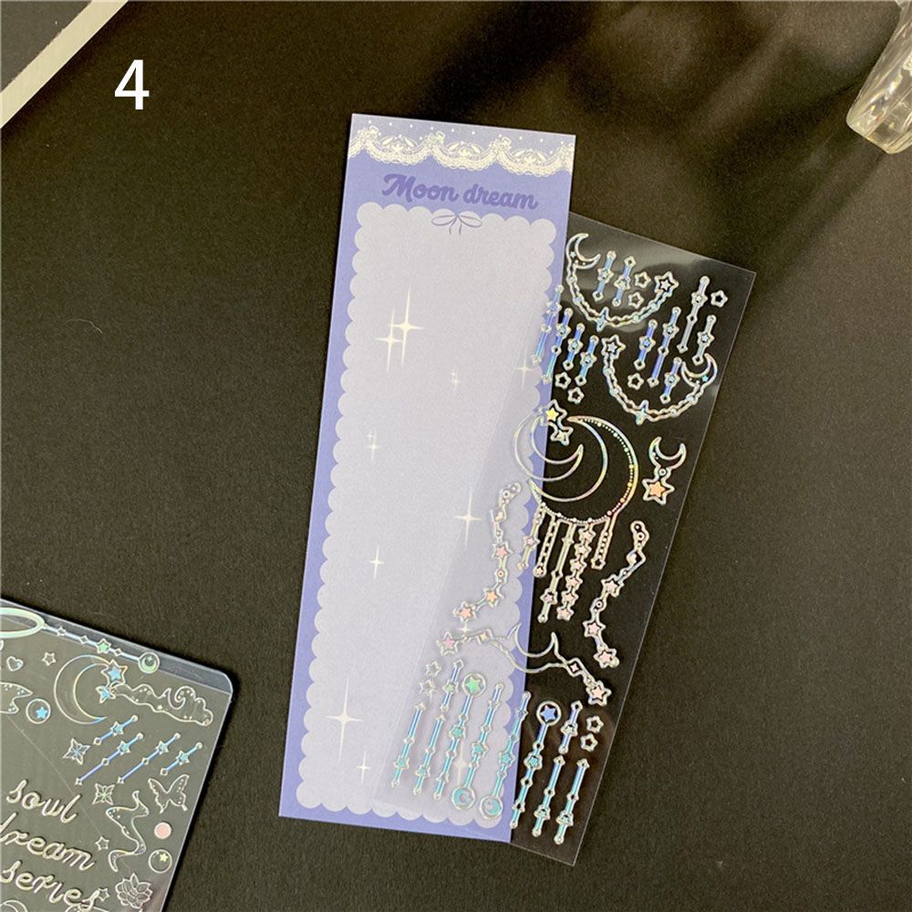 DIY Stationery Hot Stamping Dreamland Series Butterfly Moon Love Whale ...