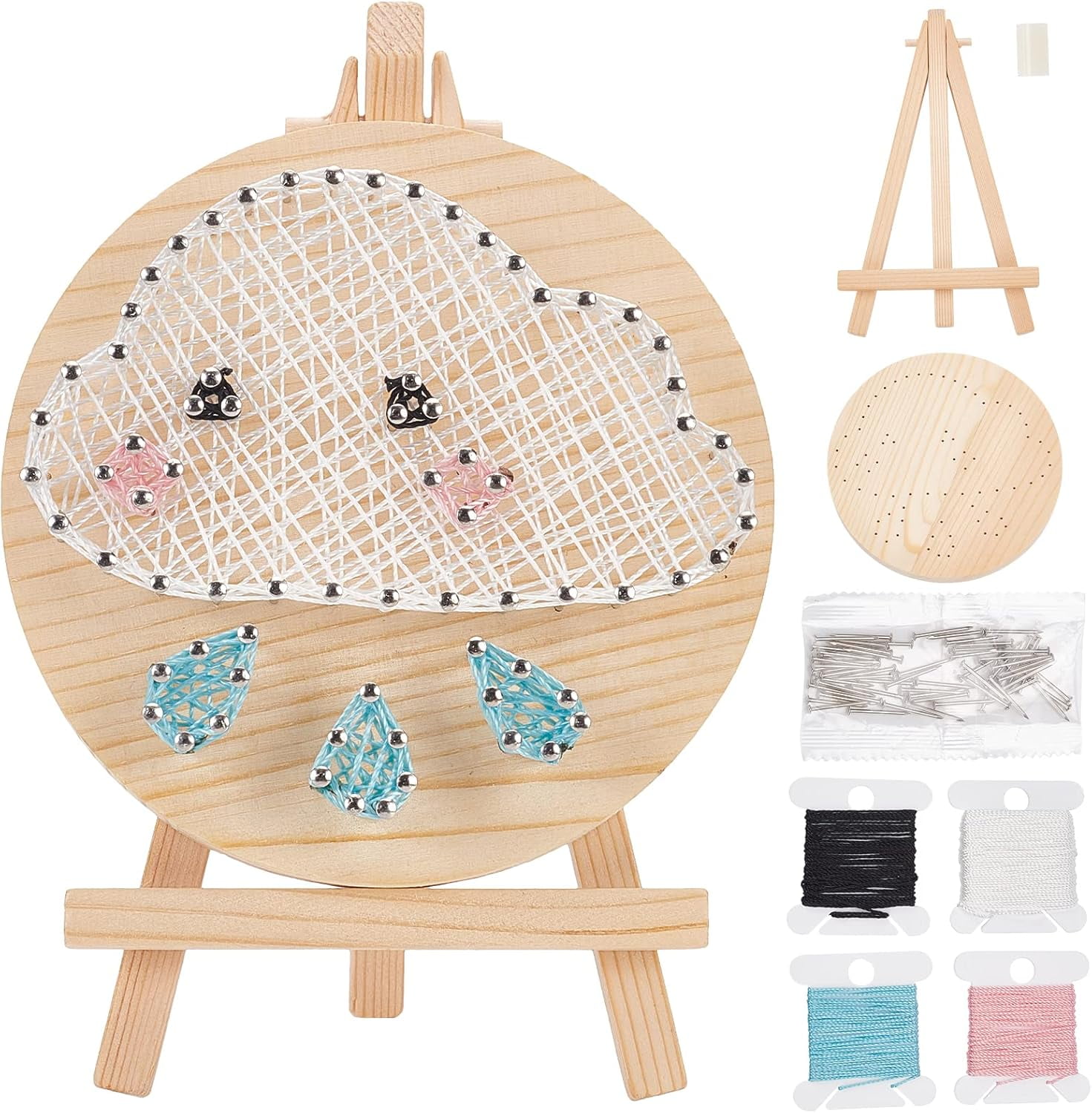 DIY String Art Kit Clouds String Art Painting String Art Crafts Kit for ...