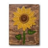 DIY String Art Kit | Sunflower String Art | Craft Kit for Adults | DIY Crafts - Walmart.com