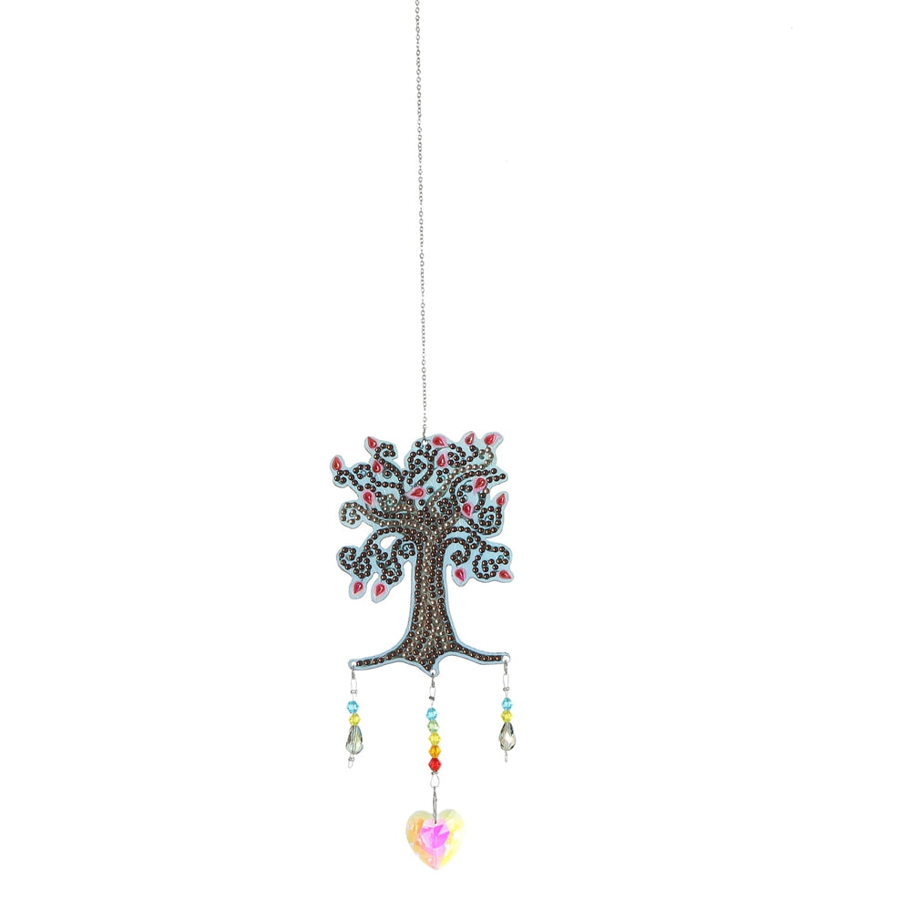 DIY Sun Catcher Diamond Painting Wind Chime Crystal Art Pendant Home ...