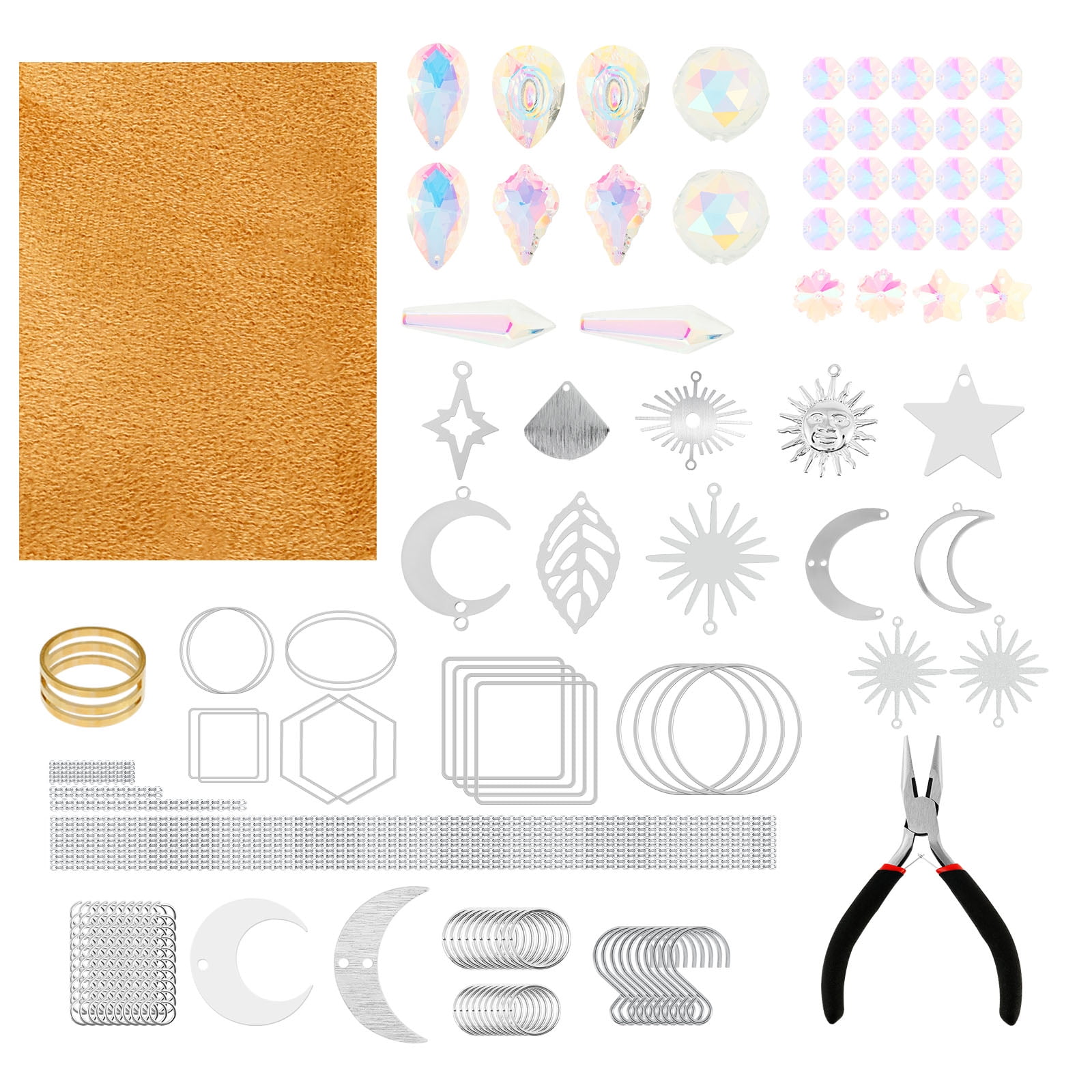 DIY Suncatcher Making Kits Colorful Suncatcher Crystals Kit Supplies ...