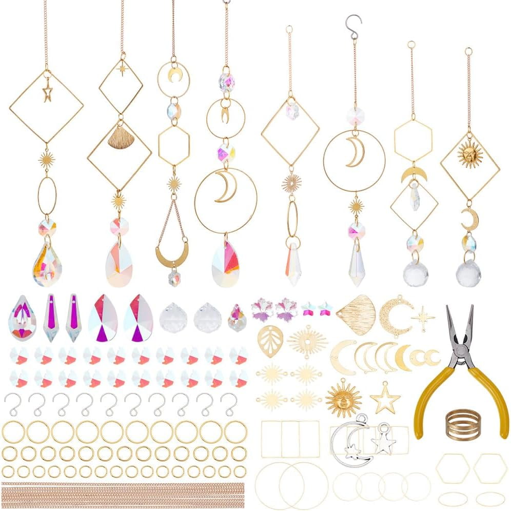 DIY Suncatchers Sun Catchers Making Supplies Kit Art and Crafts for ...