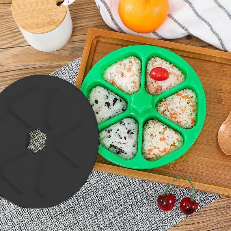 DIY Sushi Mold Lunch Triangle Rice Ball Lunch Box Onion Rice Ball Food ...
