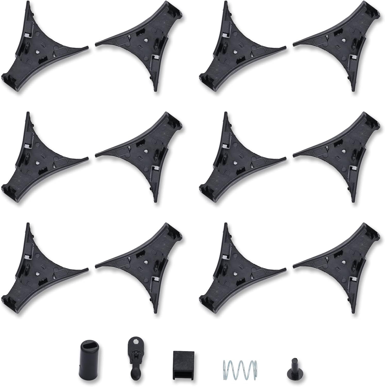 DIY Tie Clips Hardware Fastener for Clip On Tie Including Triangle ...