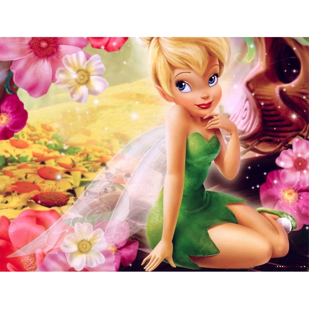 DIY Tinker Bell Diamond Art Painting Kits for Adults and Beginners Home ...