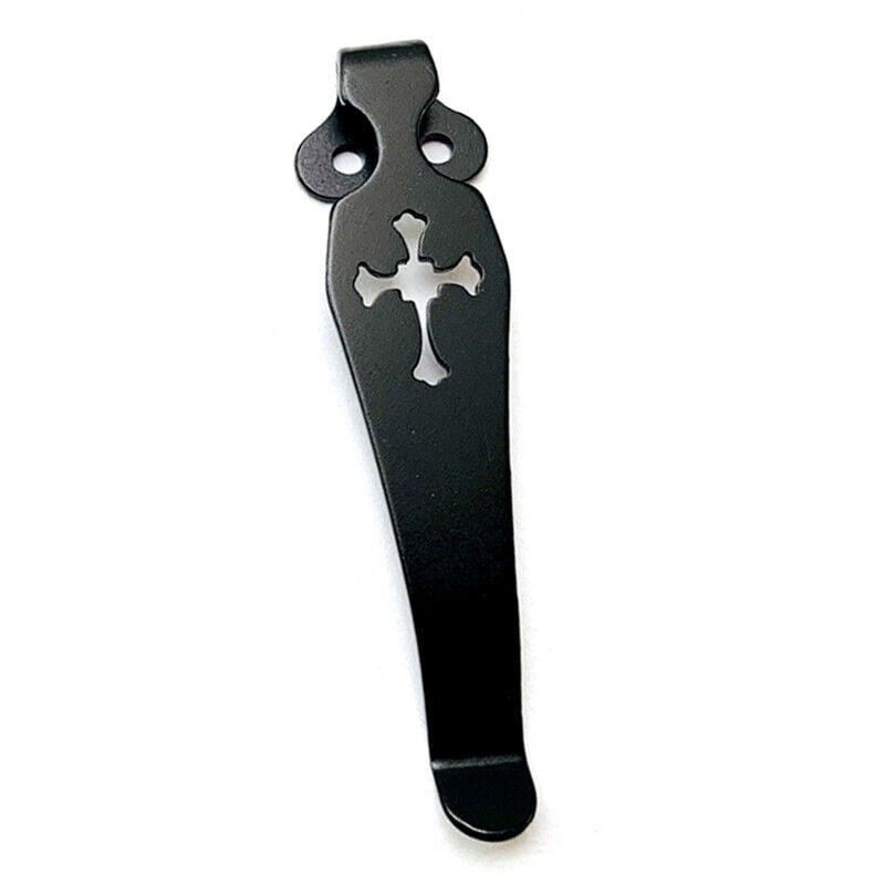 DIY Titanium Deep Carry Pocket Clip for Spyderco PM2 Para 3 Delica ...