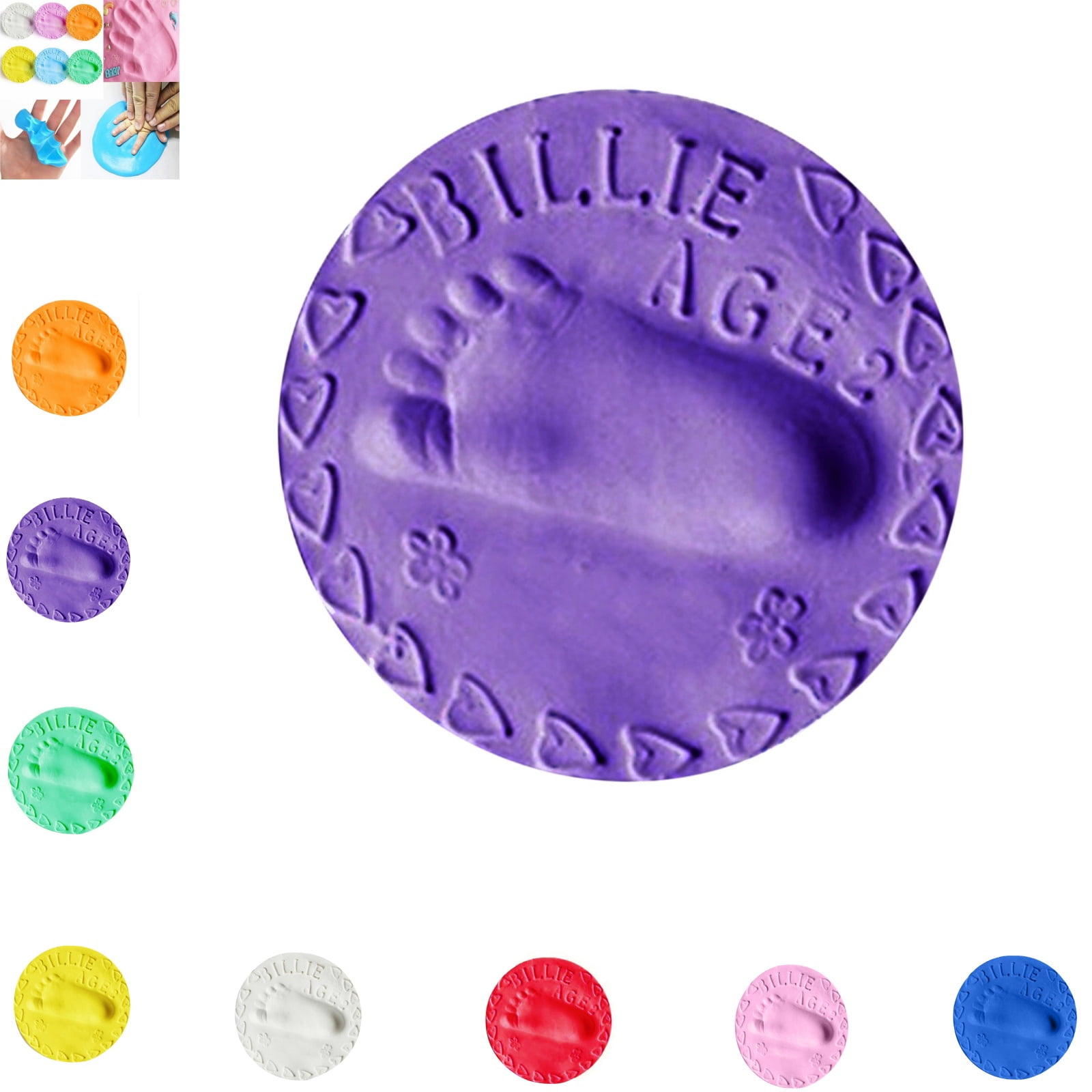 DIY Tollder Handprint Casting Kit – 20g Soft Air Dry Keepsake Mold ...