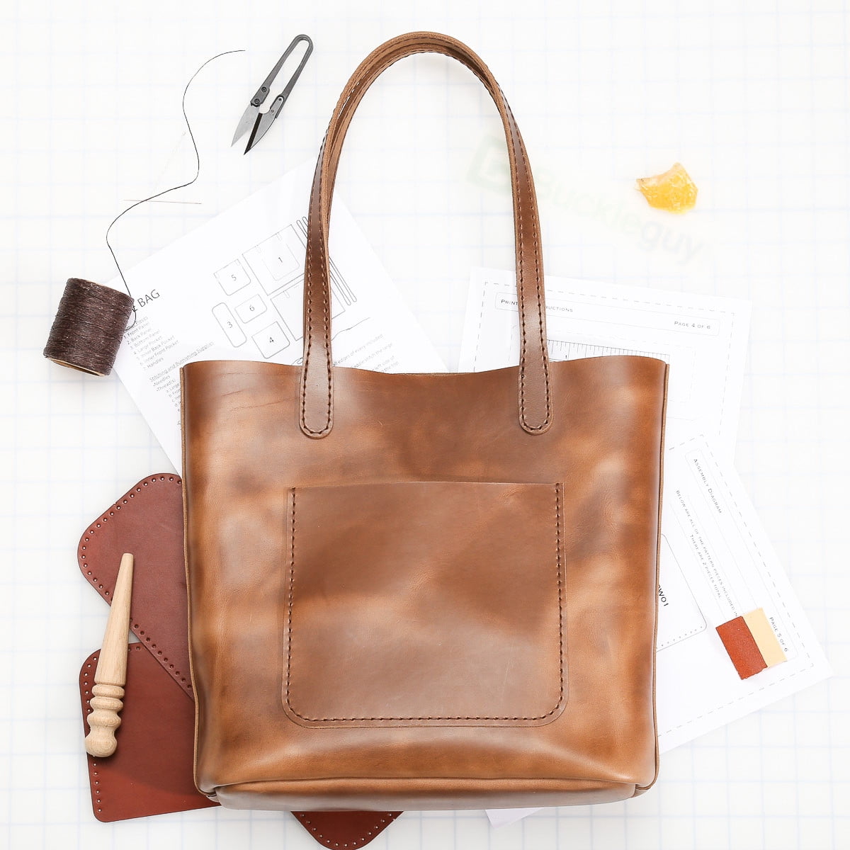DIY Tote Bag Leather Kit - Walmart.com
