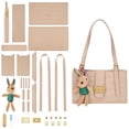 DIY Tote Bag Making Kits Handmade Sewing Handbag Making Kit with Rabbit ...
