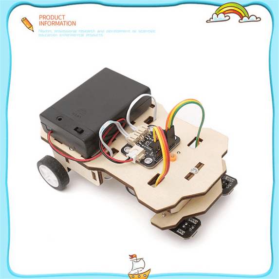 DIY Tracing Trolley Material Kits Fun Science Small Making Material Kit ...
