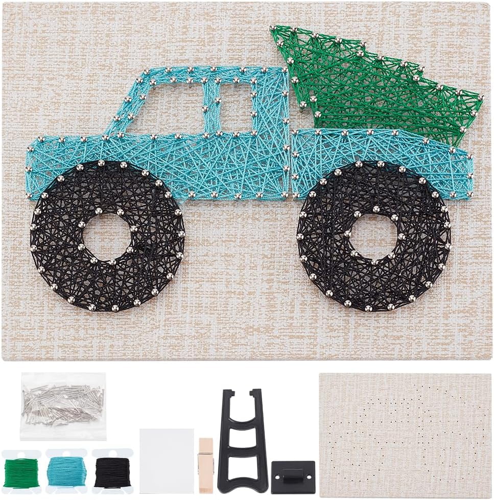 DIY Truck String Art 3D Car String Art Kits for Adults 8x6 String of ...