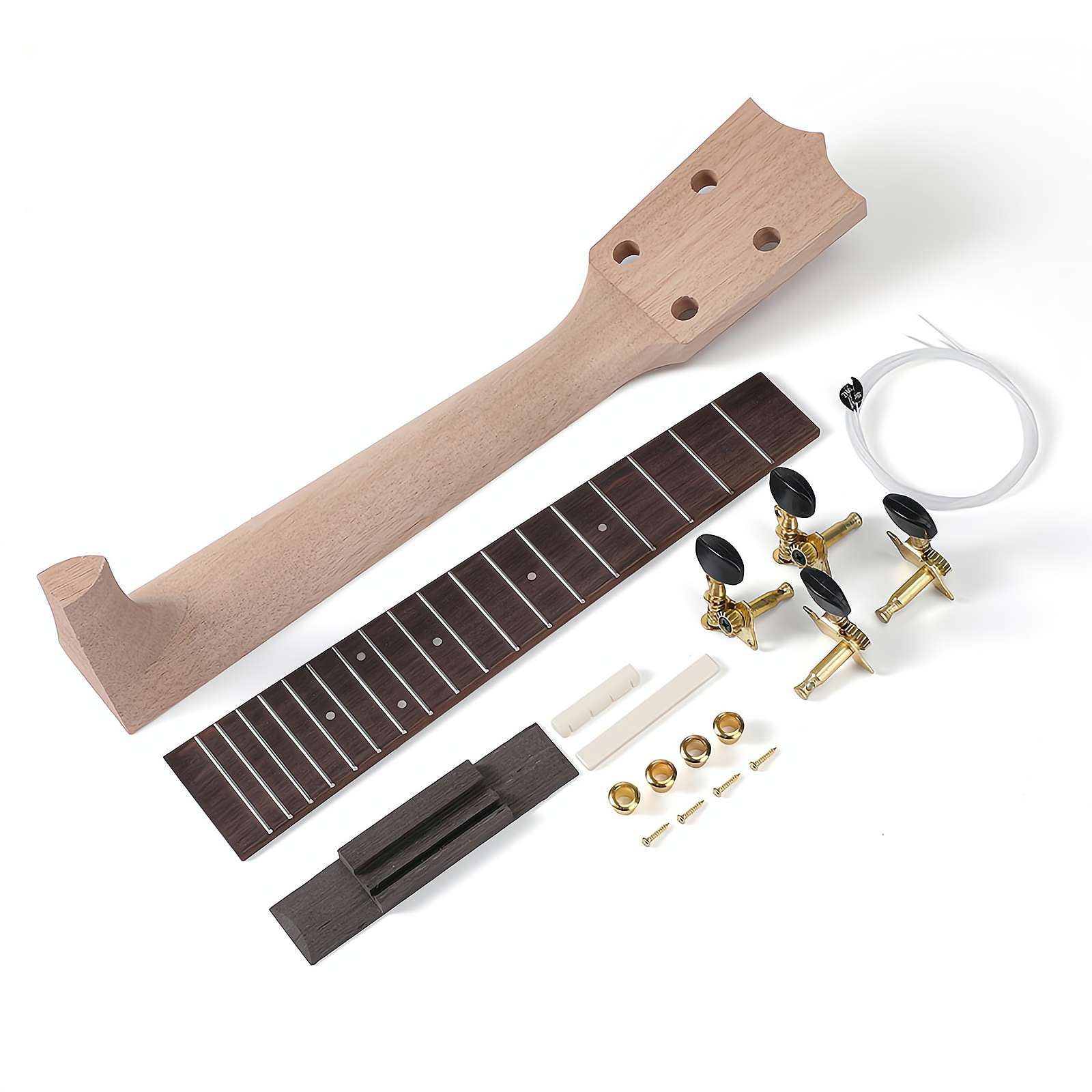 DIY Ukulele Neck Kit for Beginners – Create Your Own Ukulele, Ideal for ...