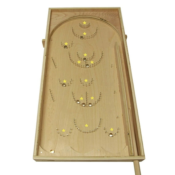 DIY Vintage Pinball Kit | Build Your Own Wooden Bagatelle Board Game ...