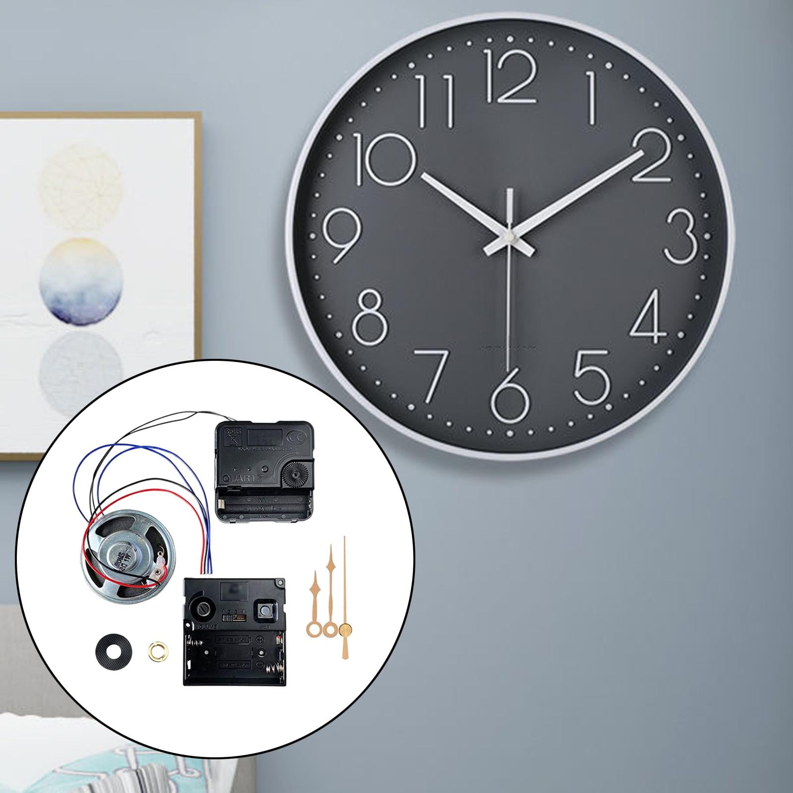 DIY Wall Clock Movement Mechanism Pendulum Clock Movement Replacement ...