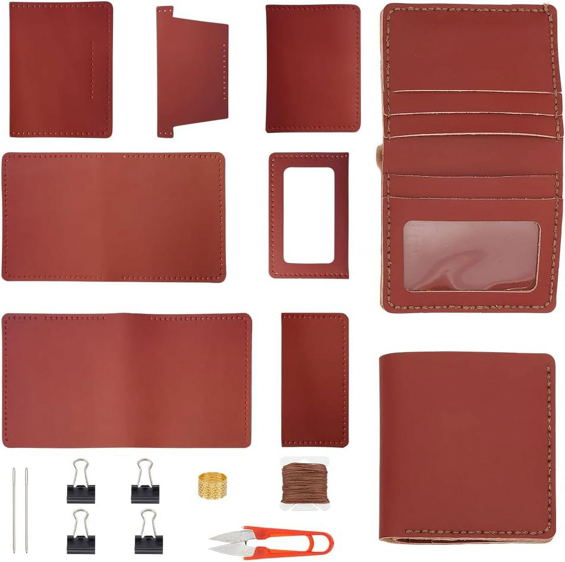 DIY Wallet Kits for Men Trendy Credit Card Wallet Kit Set DIY Men's ...