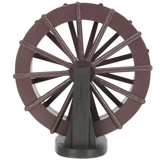 DIY Waterfall Fountain Accessory Water Wheel with Bracket Scene Layout ...