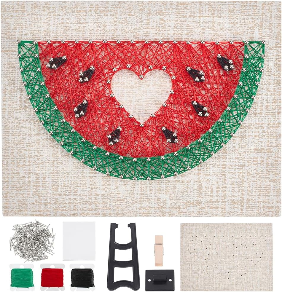 DIY Watermelon String Art 3D Love String Art Kits Adults 8x6 String of ...