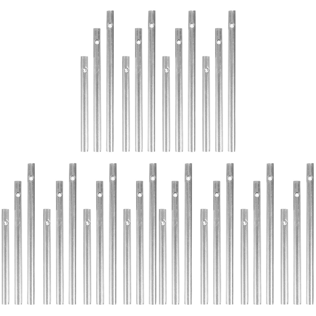 DIY Wind Chimes Pipes Tone Empty Tubes Replacement Air Traffic Control ...