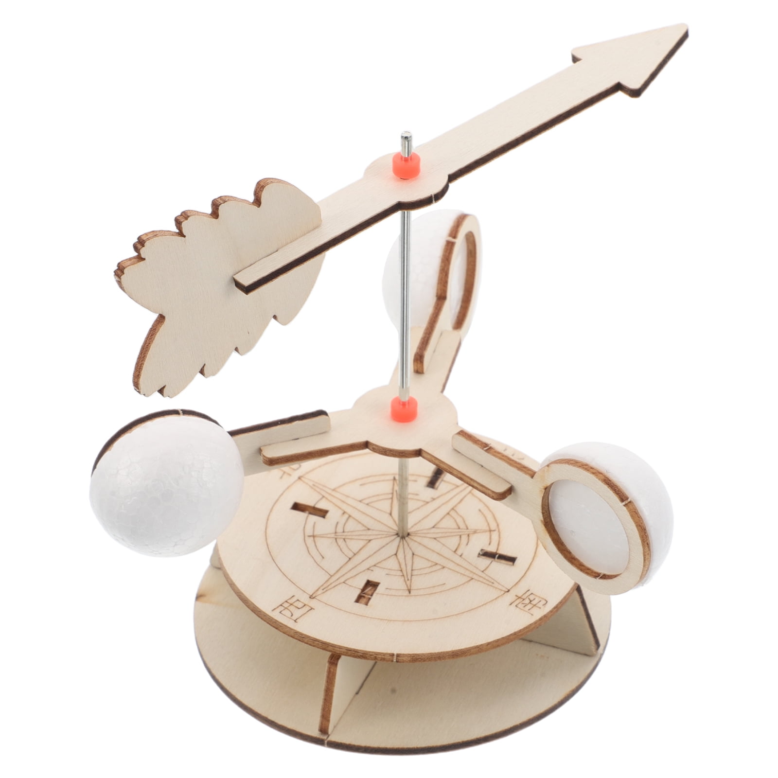 DIY Wind Vane Assembly Toy for Kids Educational Science Kit for ...