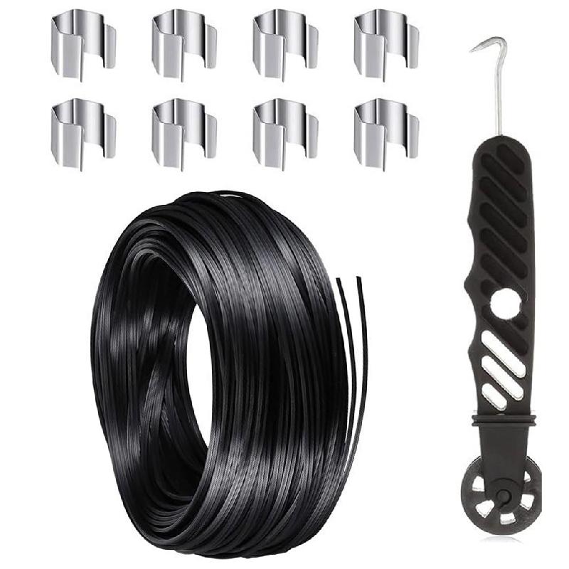 DIY Window Screen Repair Set with Rubber Splines, Bearing Roller and ...