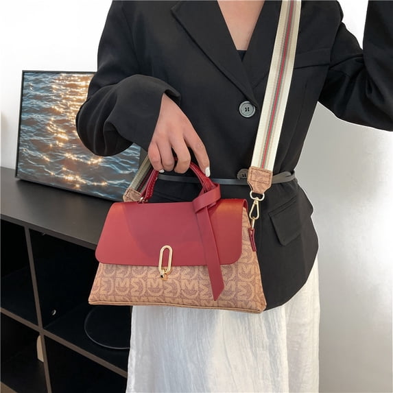 DIY Women's Shoulder Handbag Making Kits including PU Leather bag ...