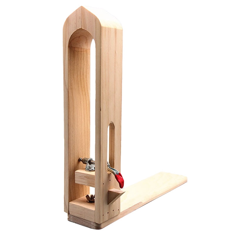 DIY Wood Leathercraft Leather Table Desktop Lacing Stitching Sewing ...