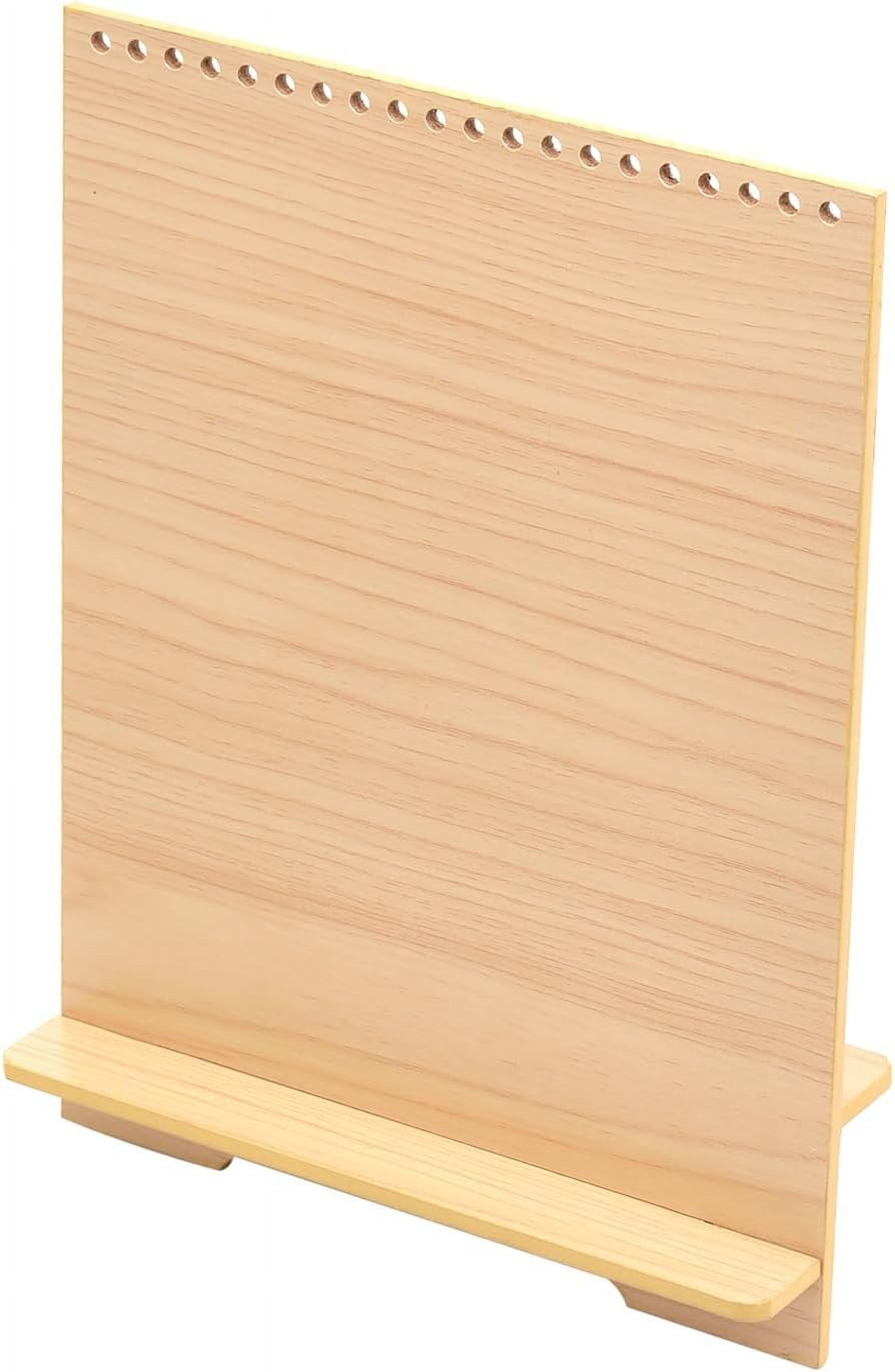 Wooden Calendar Display Holder Stand Brochure Holder Desk Decoration ...