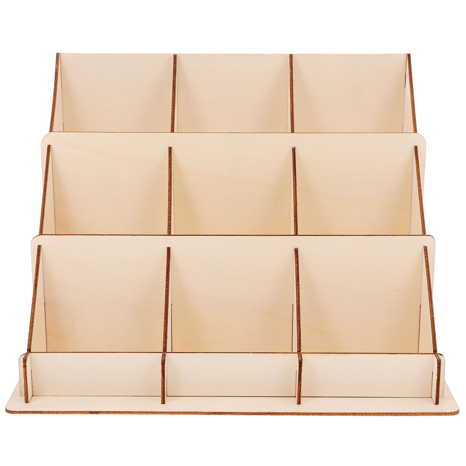 FRCOLOR Wooden Card Display Stand for Greeting Cards and Postcards ...