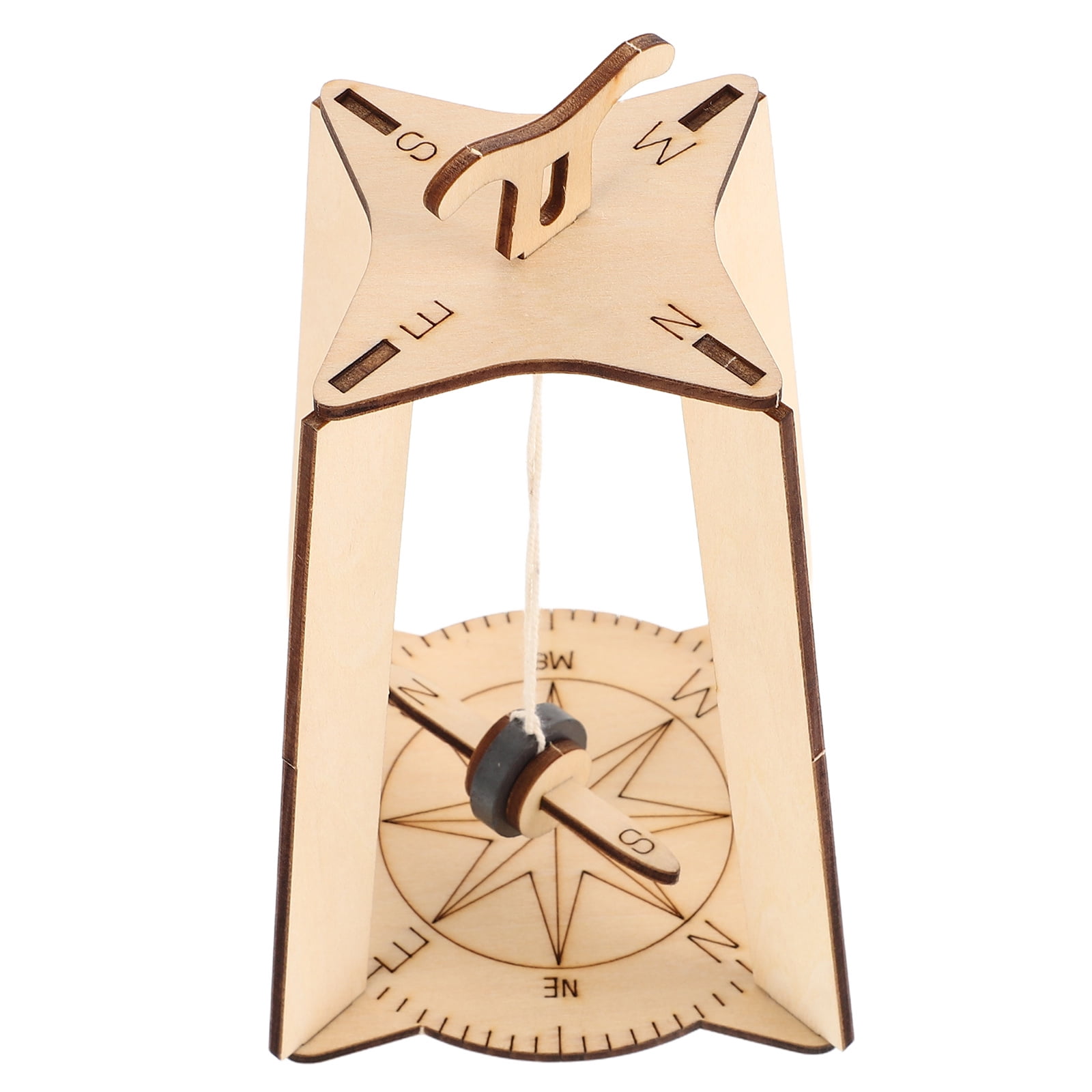 DIY Wooden Floating Compass Kit STEM Educational Science Experiment Set ...