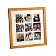 DIY Wooden Nine Grid Photo Frame 30 by 30cm for Display and Home ...