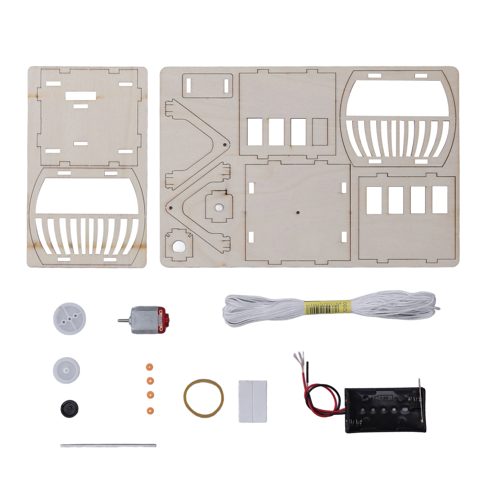 DIY Wooden Sightseeing Cable Car Wooden Science Experiment Toy Kit for ...