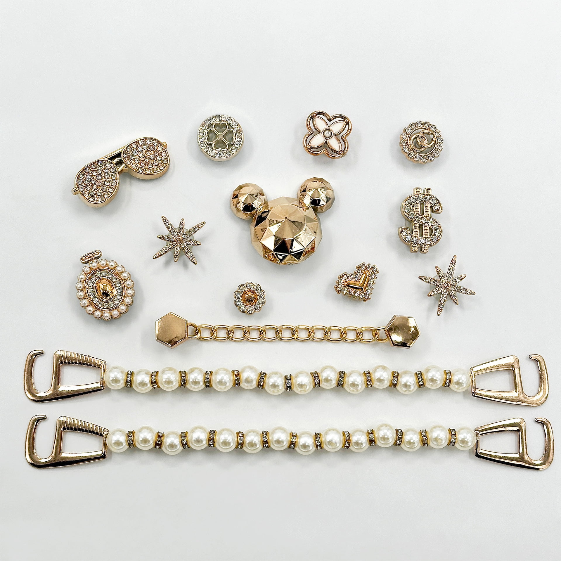 DIY accessories for clogs, shoe decorations, detachable shoe charms and ...
