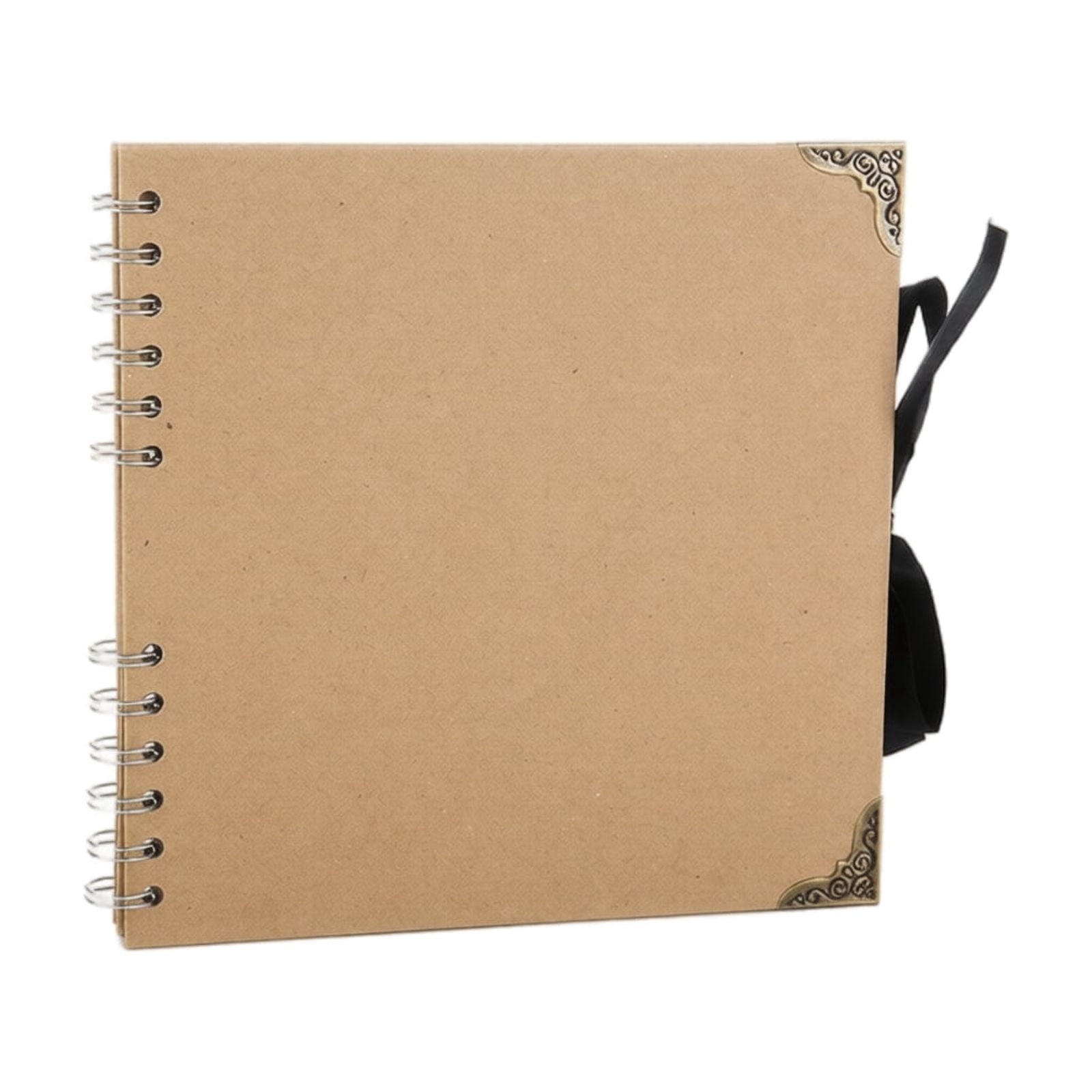 DIY crapbook Album with Thick Kraft Paper, Photo Album Scrapbook ...