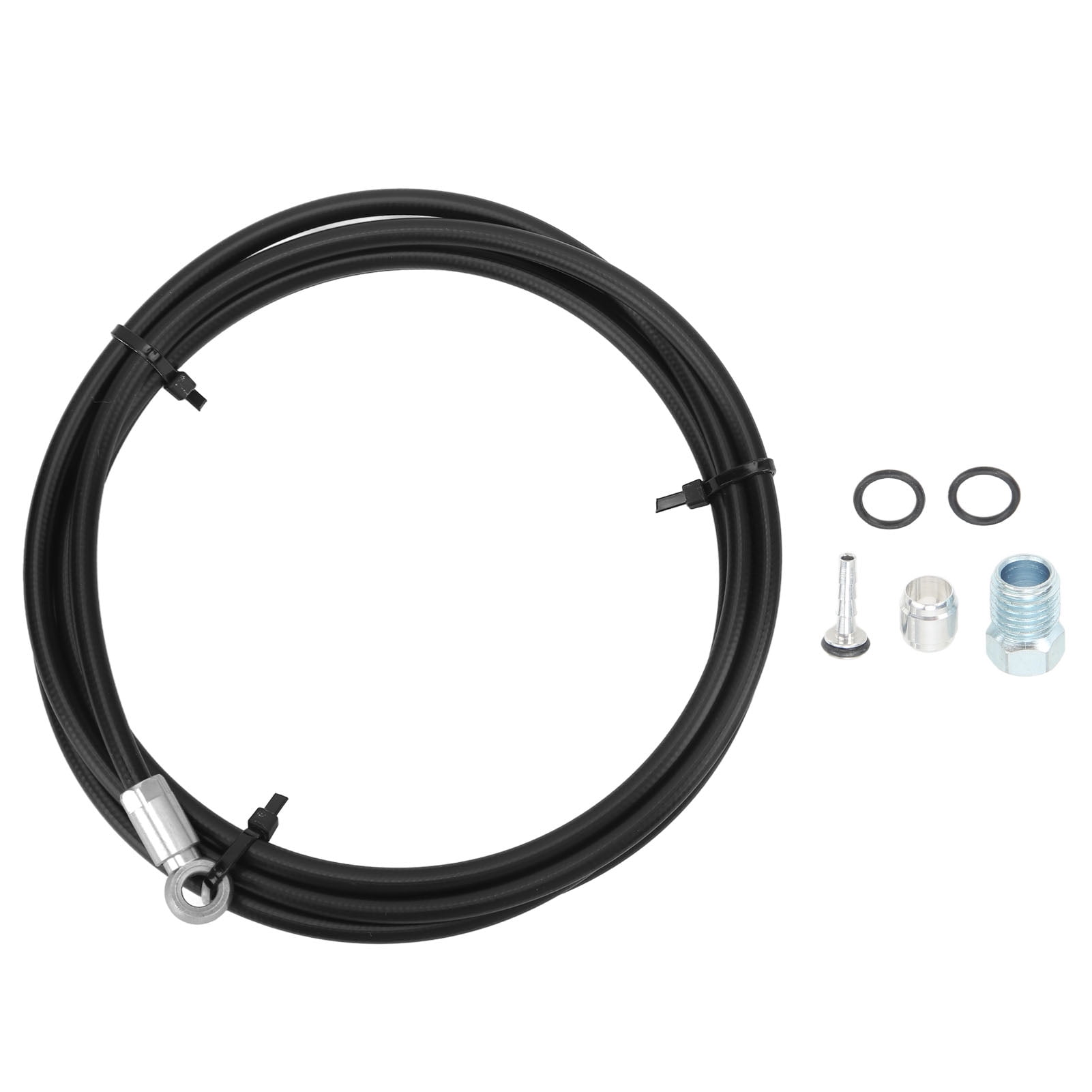 DIY hydraulic disc brake kit for Formula bikes. 2m silver hose, fits R1 ...