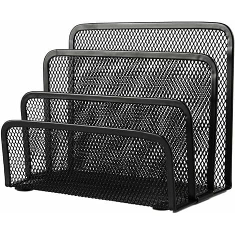 DIY metal bookshelf mesh folder rack metal mesh magazine rack desktop ...