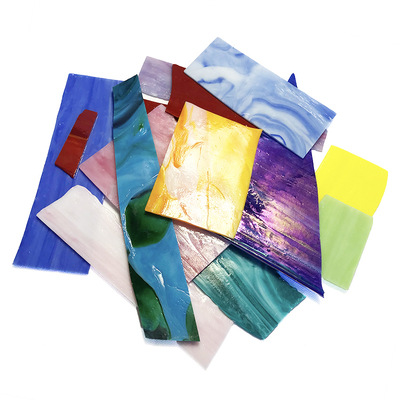 DIY mosaic mosaic painting Mica transparent transparent transparent ...