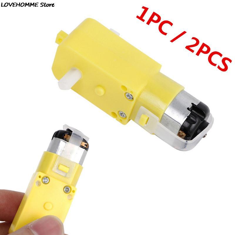 DIY smart car chassis motor robot remote control car DC gear motor TT ...
