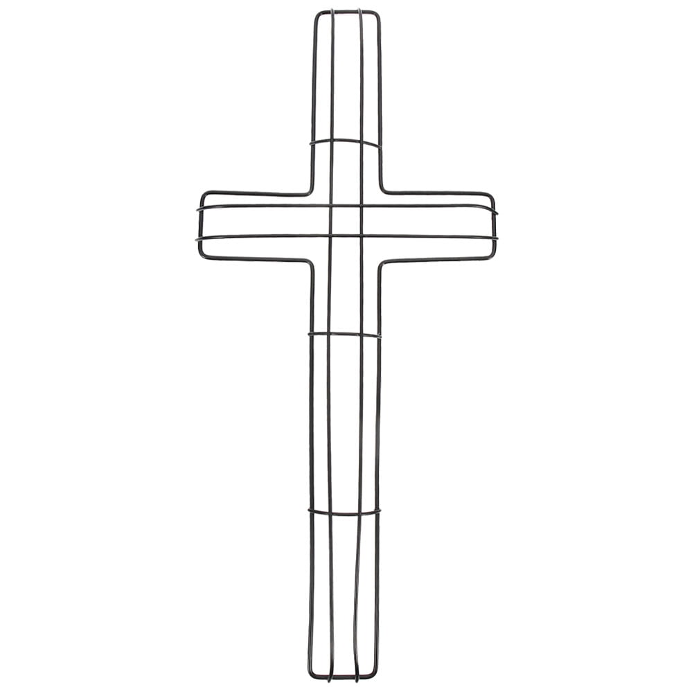 DIY wreath form Shape Wreath Metal Wire Wreath Frame Form for Easter ...