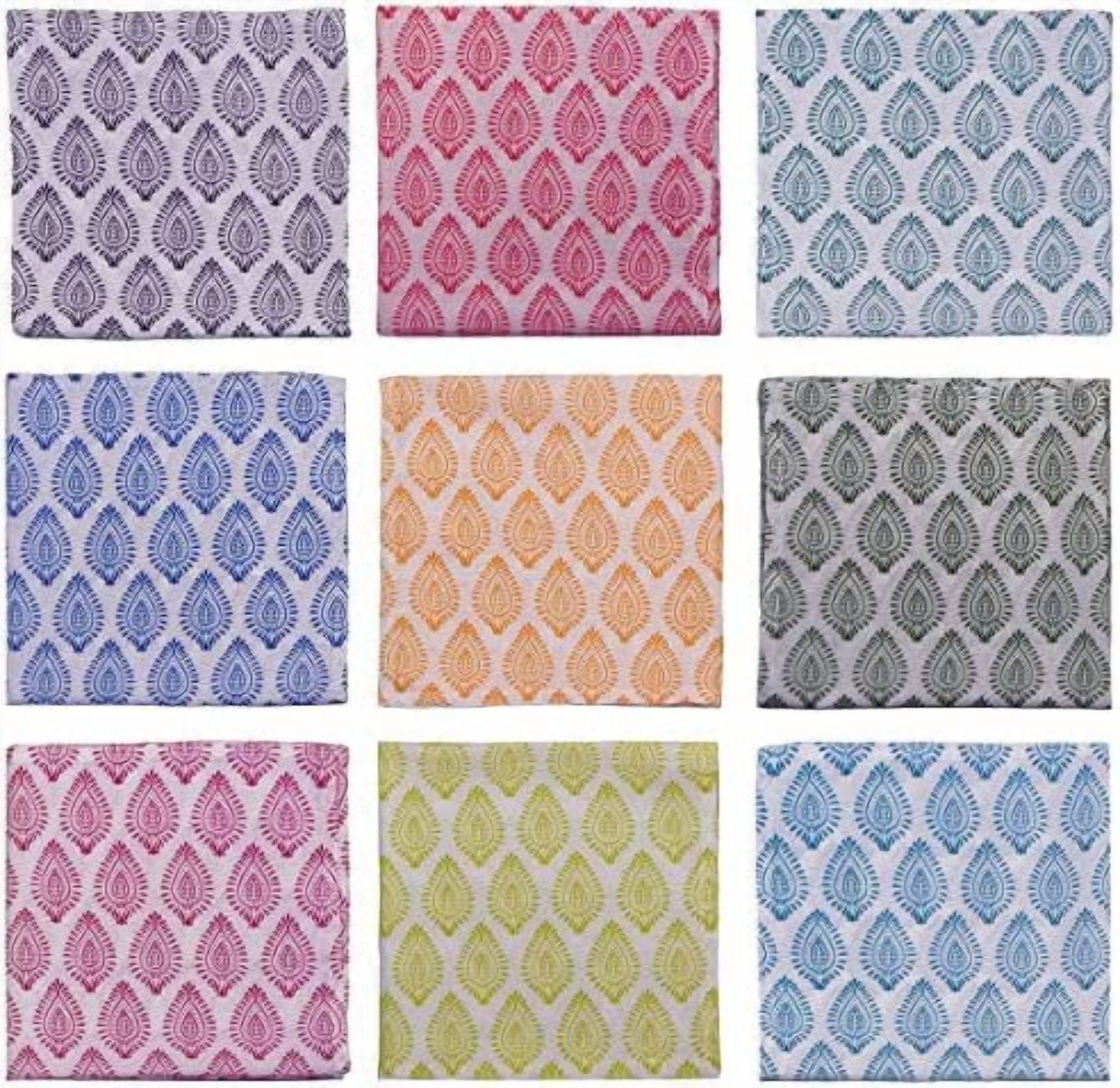 DIYANAIMPEX 10 Pc Cotton Cloth Napkins Hand Block Print Hand Made Size ...