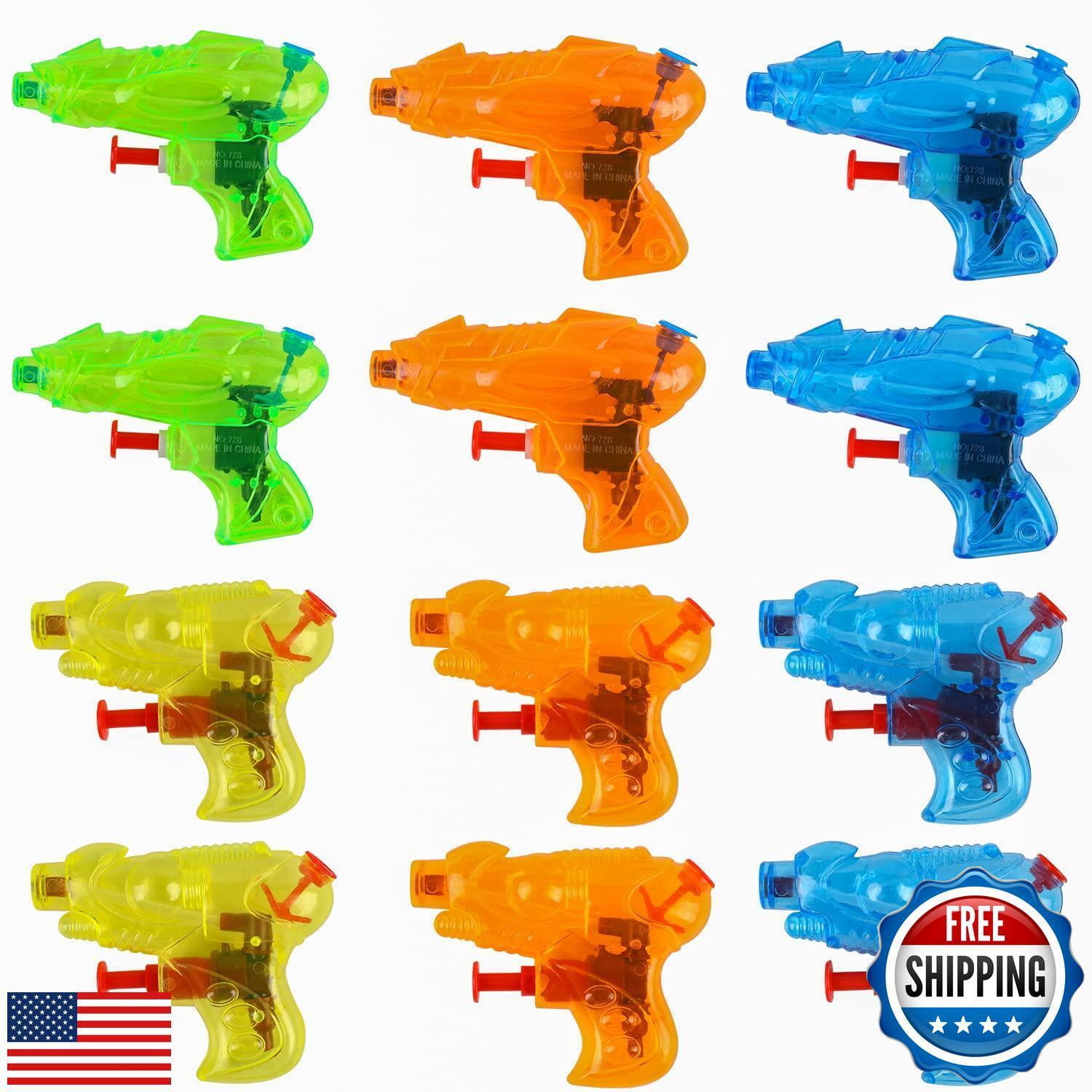 DIYASY Small Water Guns for Kids, 12 Pack Mini Water Squirt Gun Bulk ...