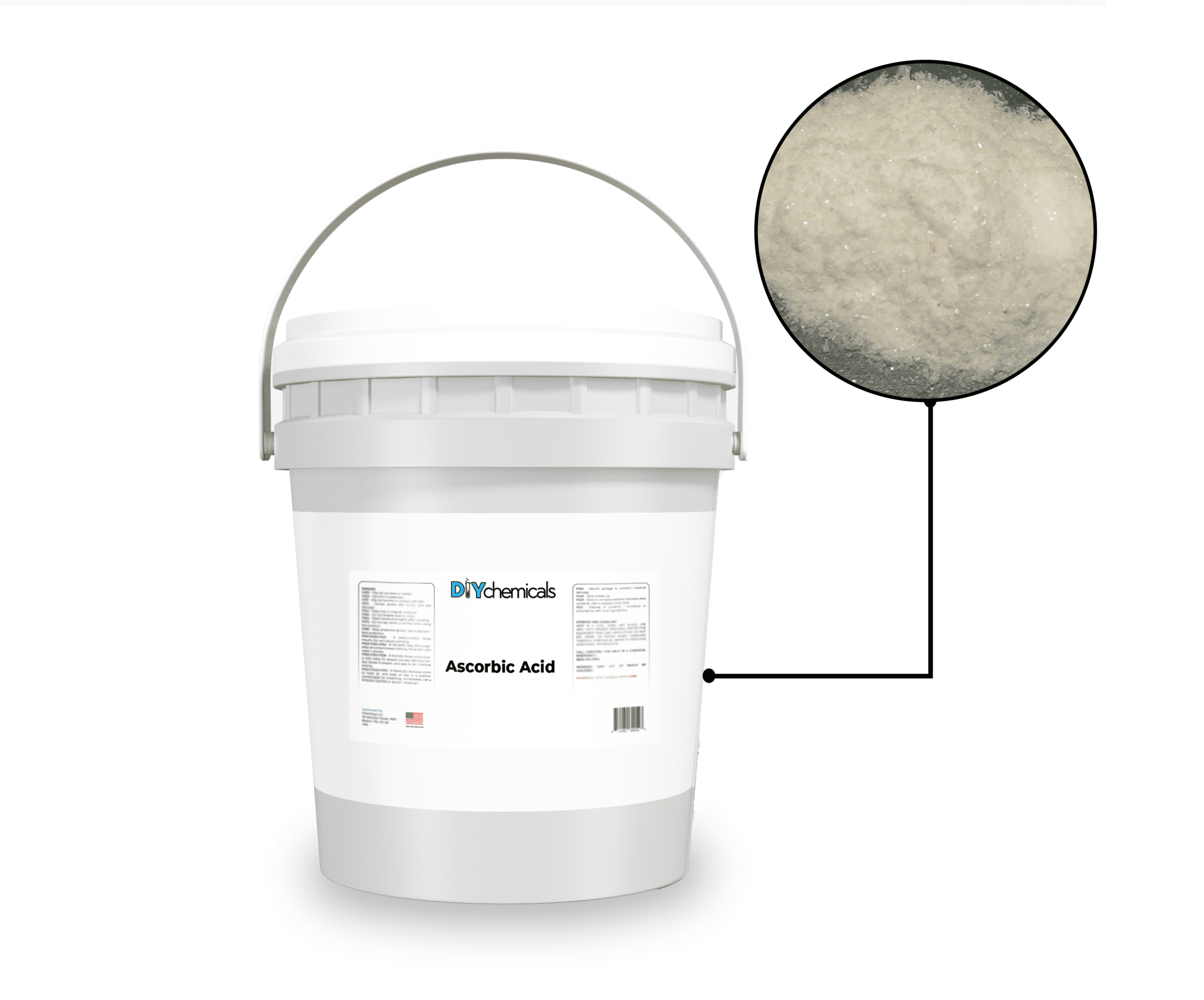 DIYChemicals Ascorbic Acid – Laboratory Chemicals 40lbs - Walmart.com