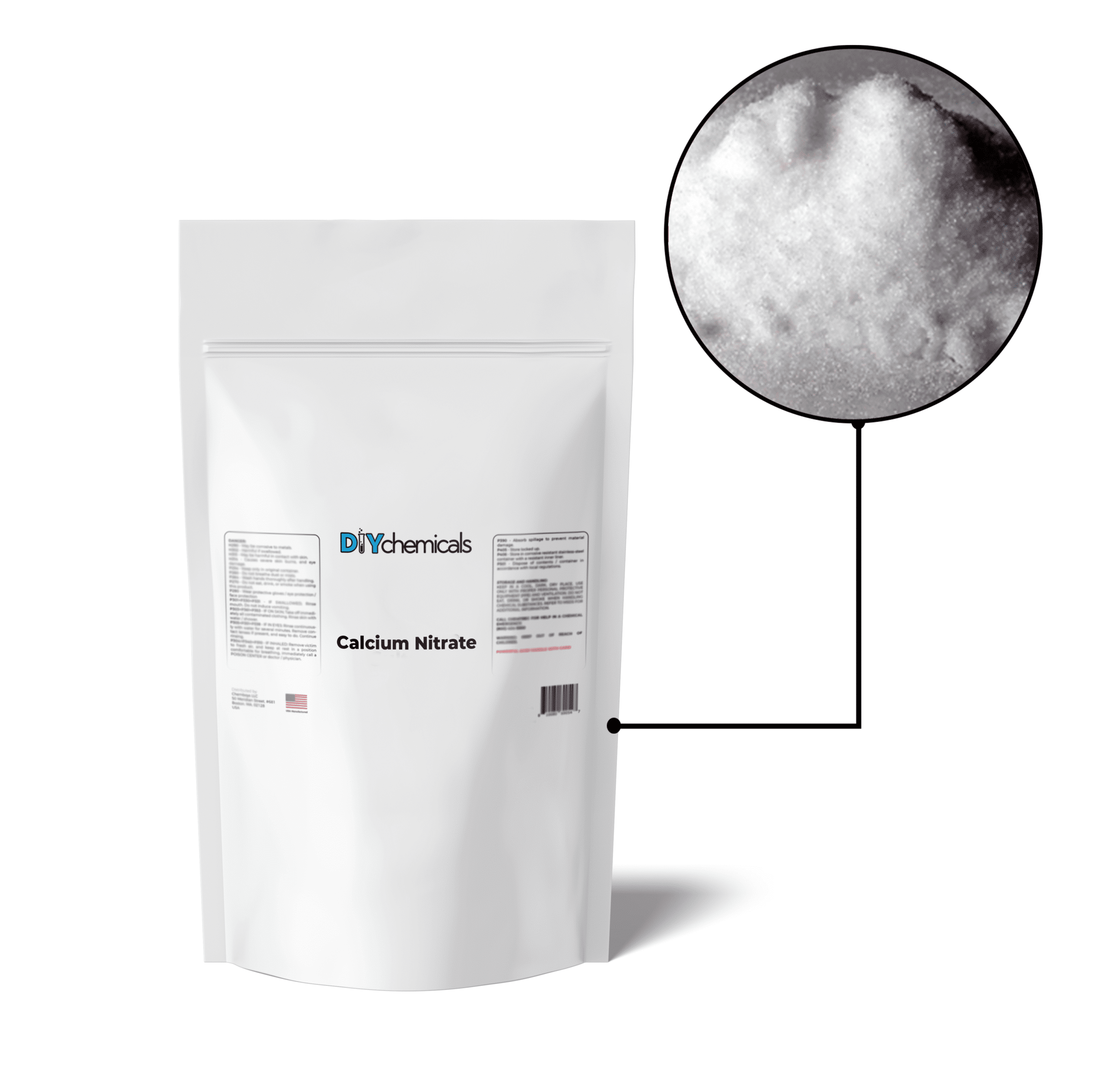 DIYChemicals Calcium Nitrate - High Purity - 2 Pounds (2lbs) - Walmart.com