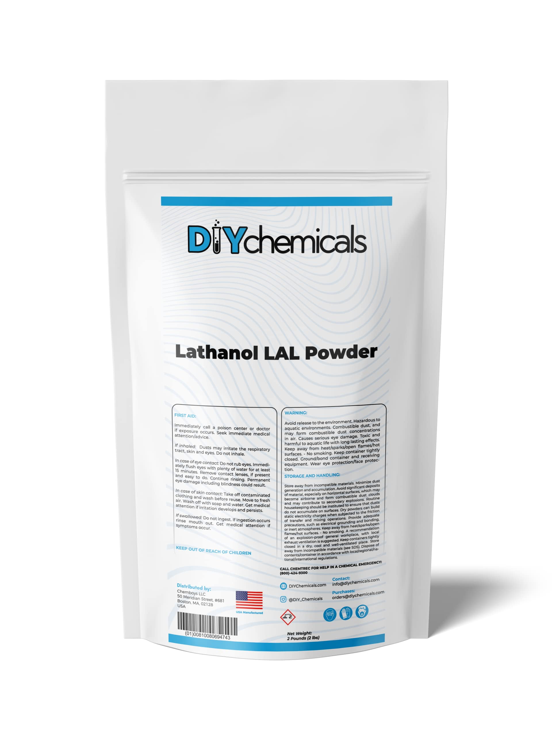 DIYChemicals Lathanol LAL Powder - Used as Primary/Secondary Surfactant ...