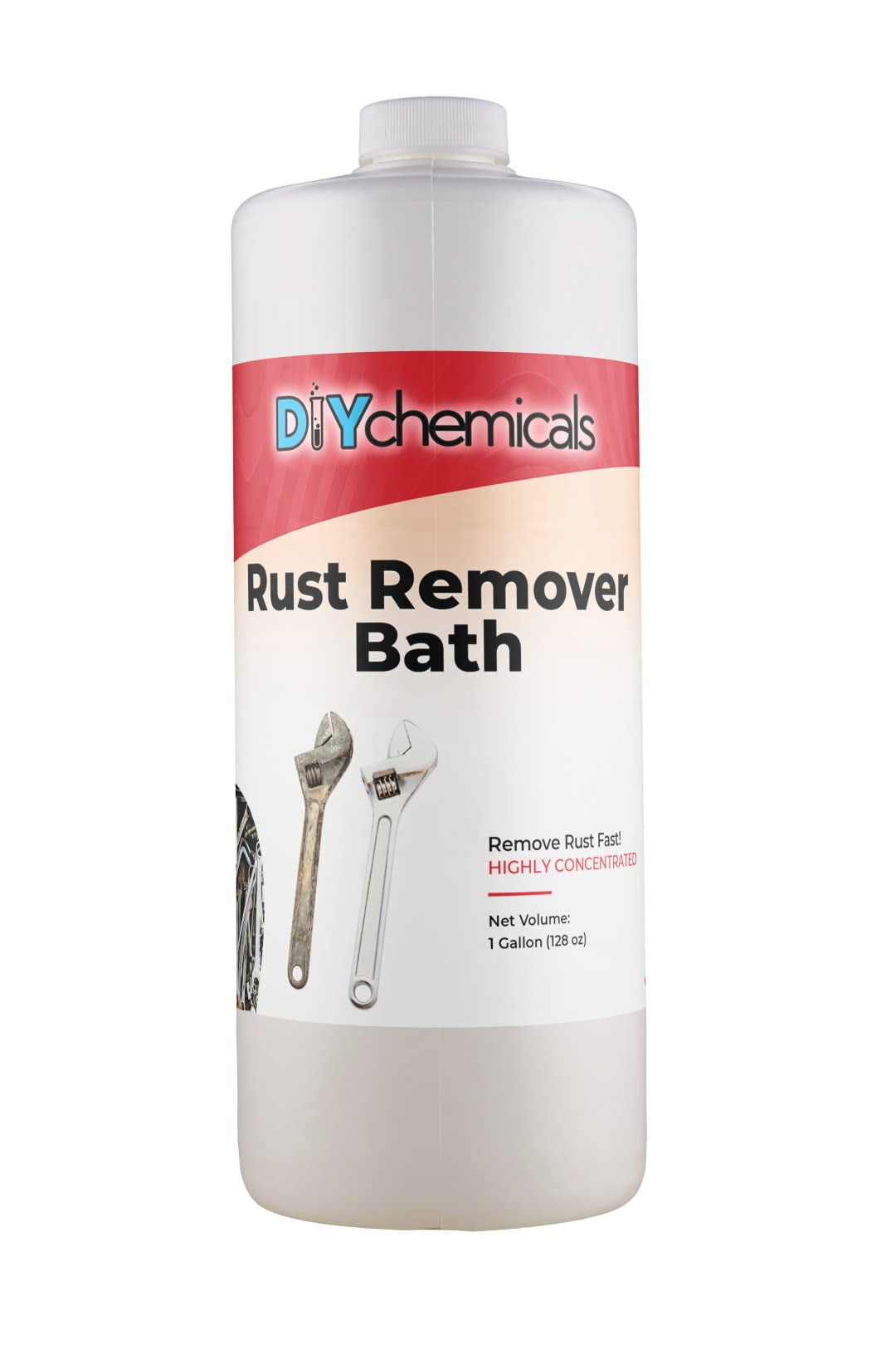 DIYChemicals Rust Remover - Ultra High Purity Orthophosphoric Acid for Rust, Metal, Cleaning ...